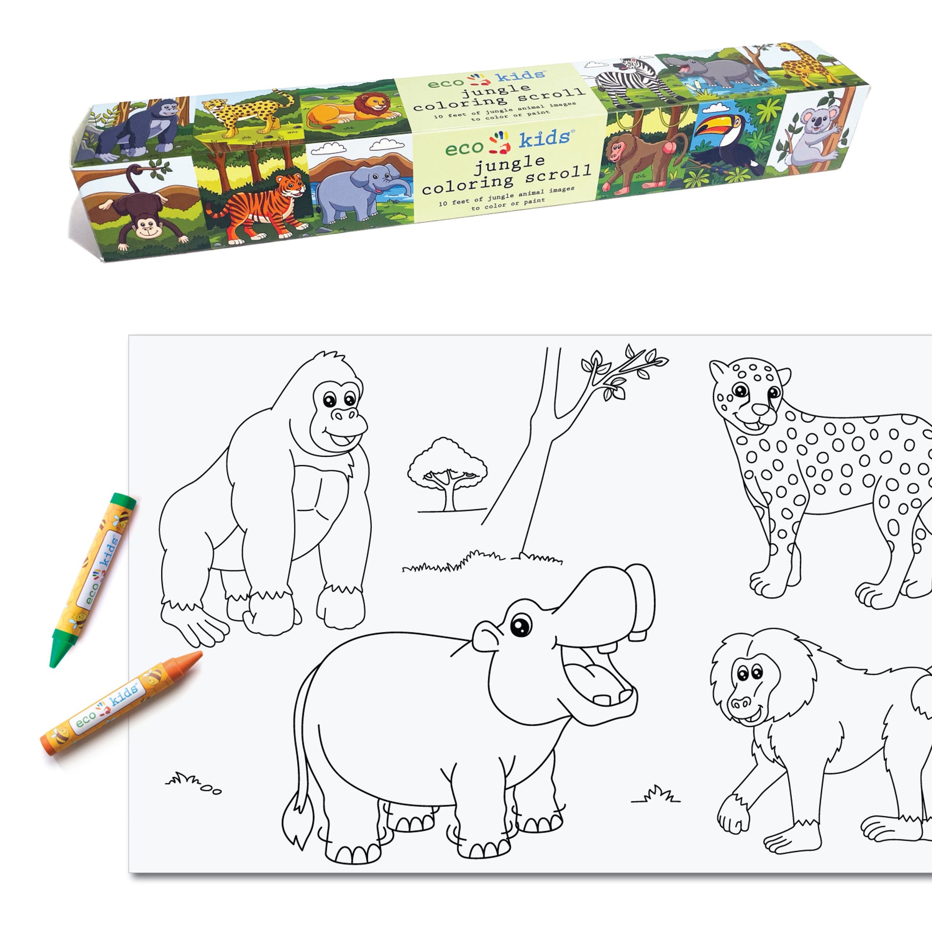coloring book scroll