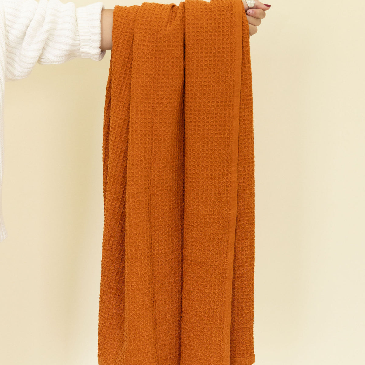 Organic Cotton Waffle Weave Sheet - Auburn – eelo